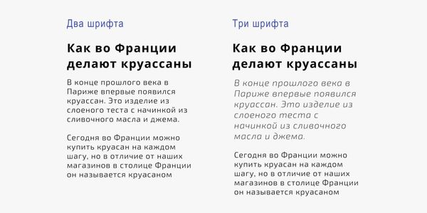 Как подбирать шрифтовые пары для веба и соцсетей